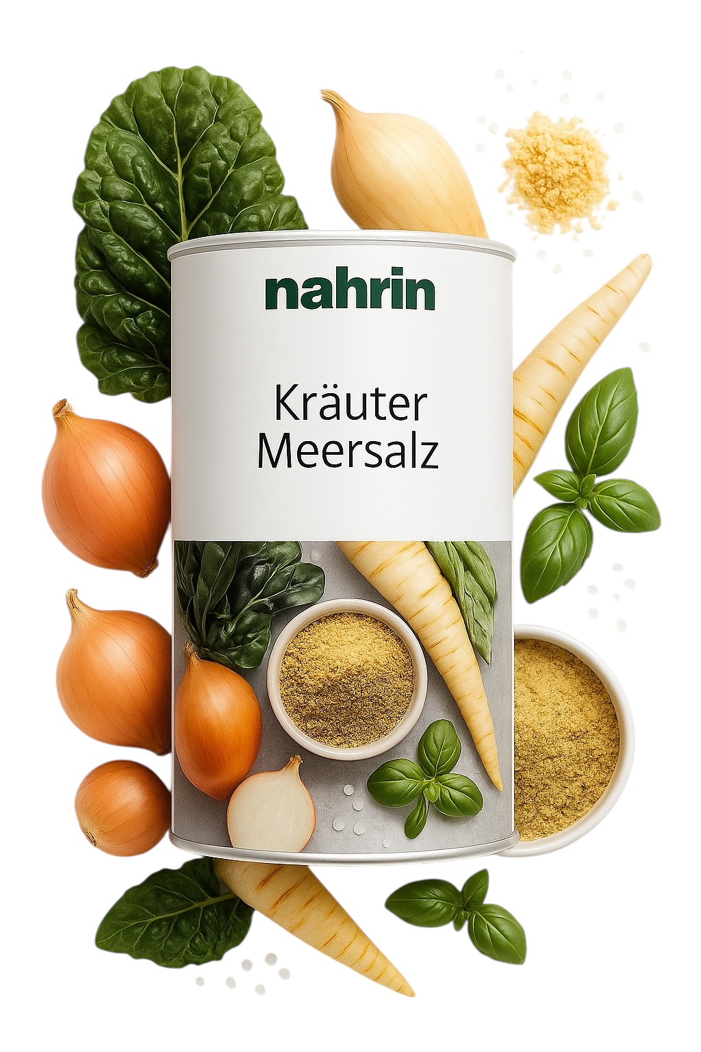 Nahrin | Koření z bylin a mořské soli 390 g - Hubnutí - Detox - Krása